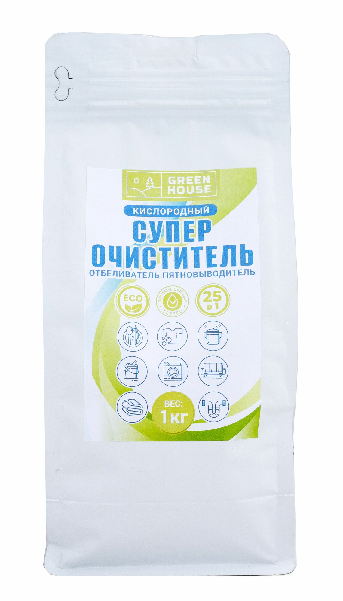 Green House Пятновыводитель кислородный отбеливатель 1кг