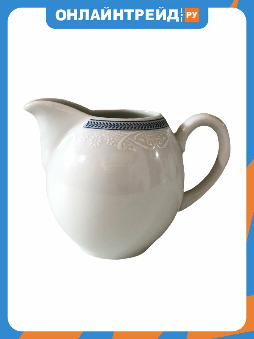 Молочник Thun 1794 "Opal" 200 мл, декор "Голубые пластинки" (P1660469JQZ8013601)