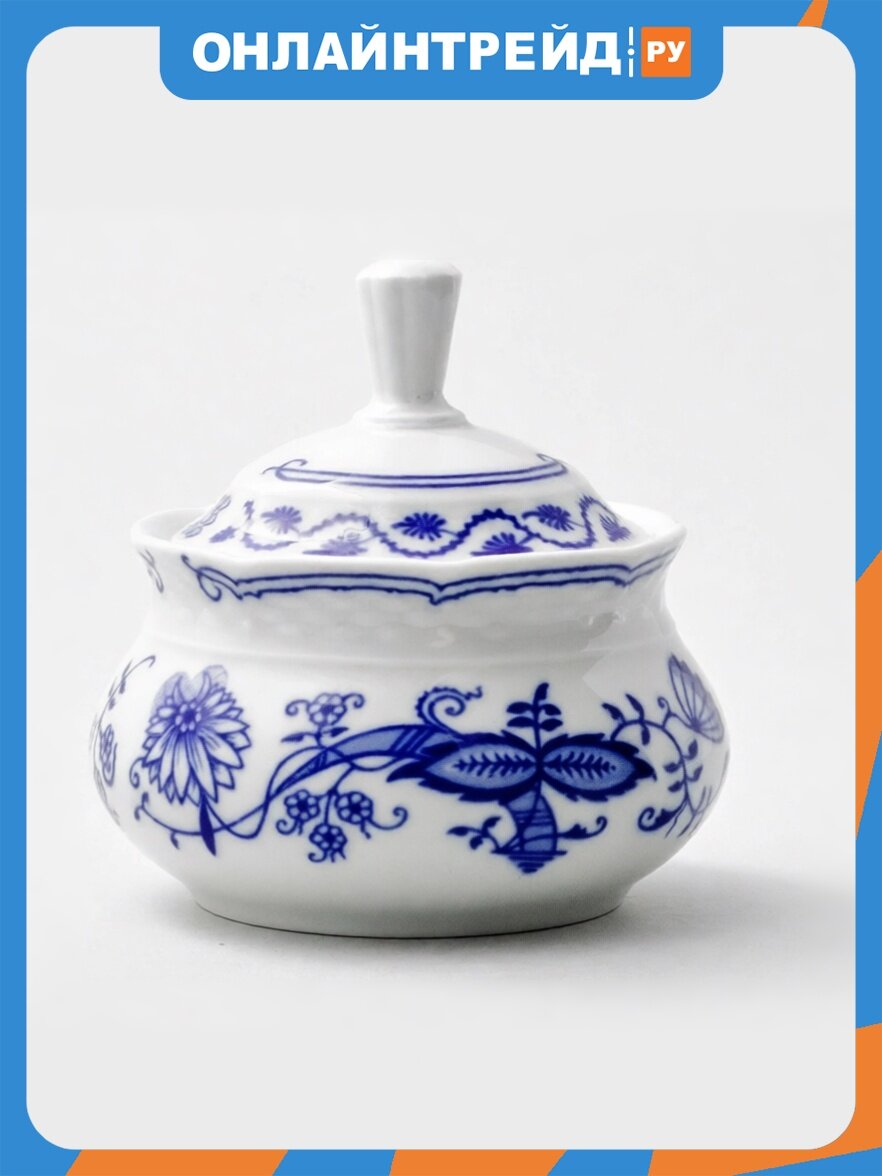 Сахарница Thun 1794 "Натали", декор "Луковичный декор", 350 мл. (P158CB35KQZ7046000)