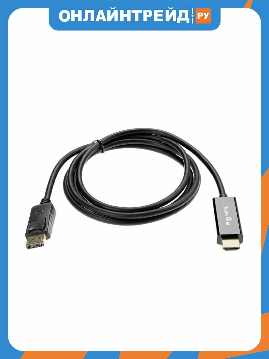 Кабель-переходник Telecom DisplayPort M-> HDMI M 1.8m