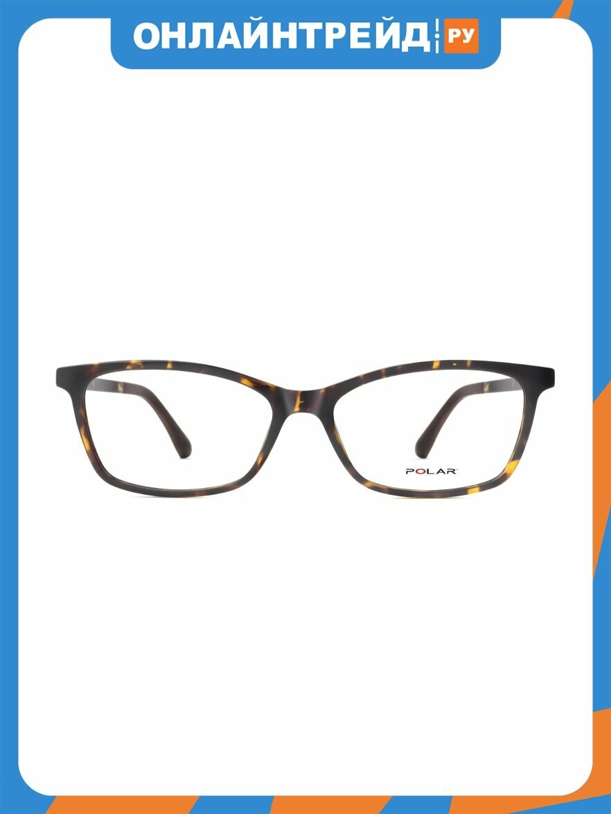 Оправа для очков Polar® Polar 634 Clip-on col. 428/R, с солнцезащитным клипоном