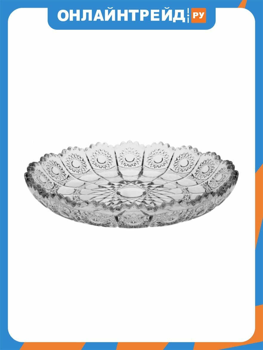 Тарелка Crystal Bohemia 500PK, 19 см, хрусталь (990/61112/0/57030/190-109)
