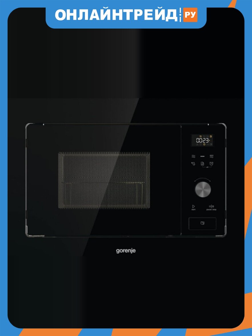 Микроволновая печь встраиваемая Gorenje с грилем BM201AG1BG