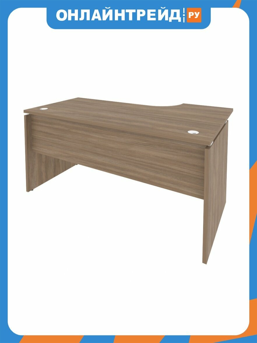Стол эргономичный Riva CHAIR левый O. SA-1 (L) Дуб аризона 1580*980*750 Onix