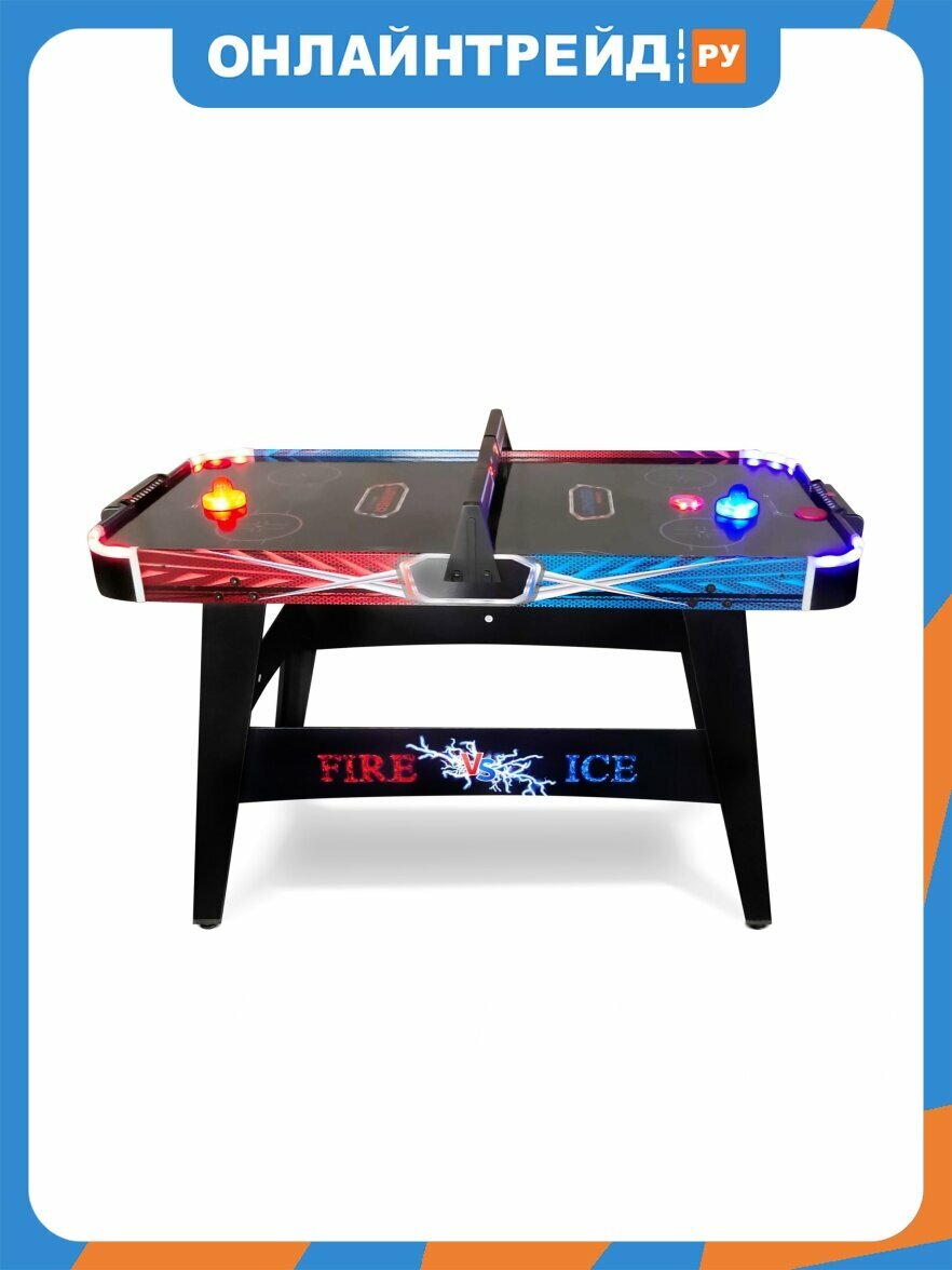 Игровой стол Аэрохоккей Weengo Fire & Ice 4ф