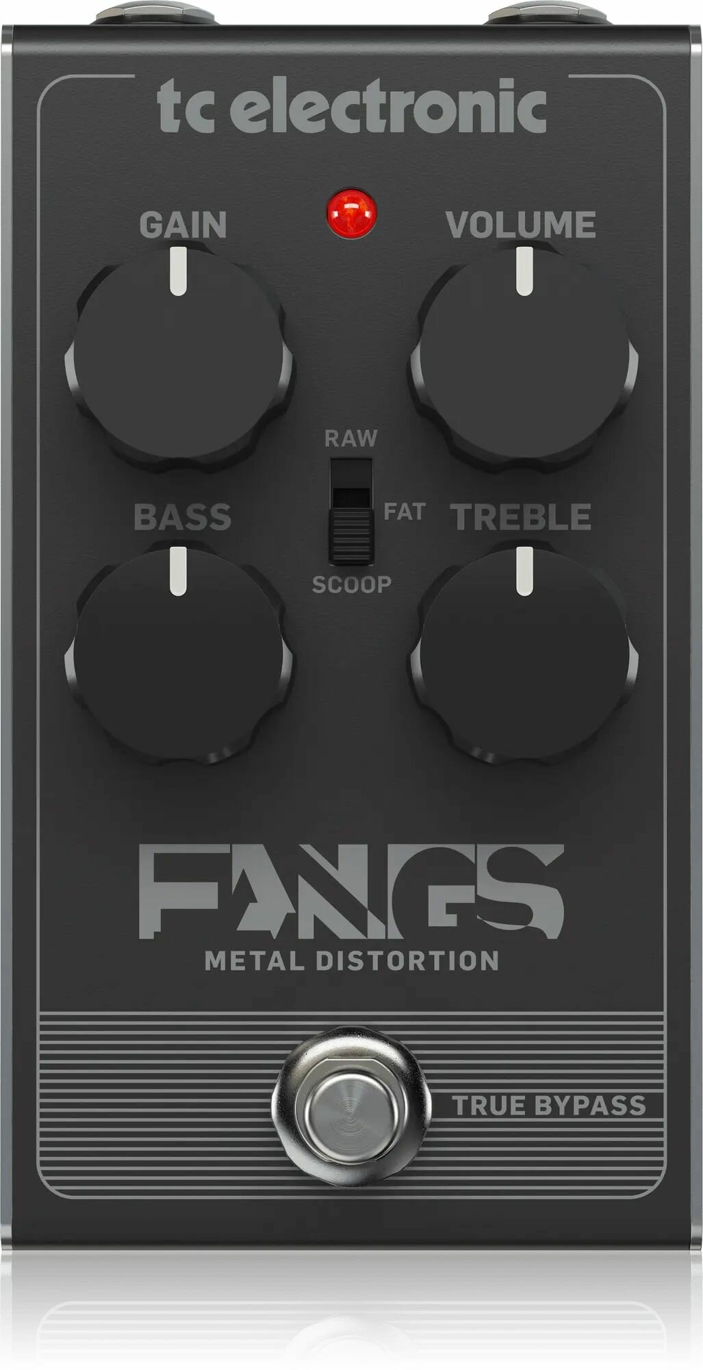 Педаль эффектов для электрогитары TC Electronic Fangs Metal Distortion