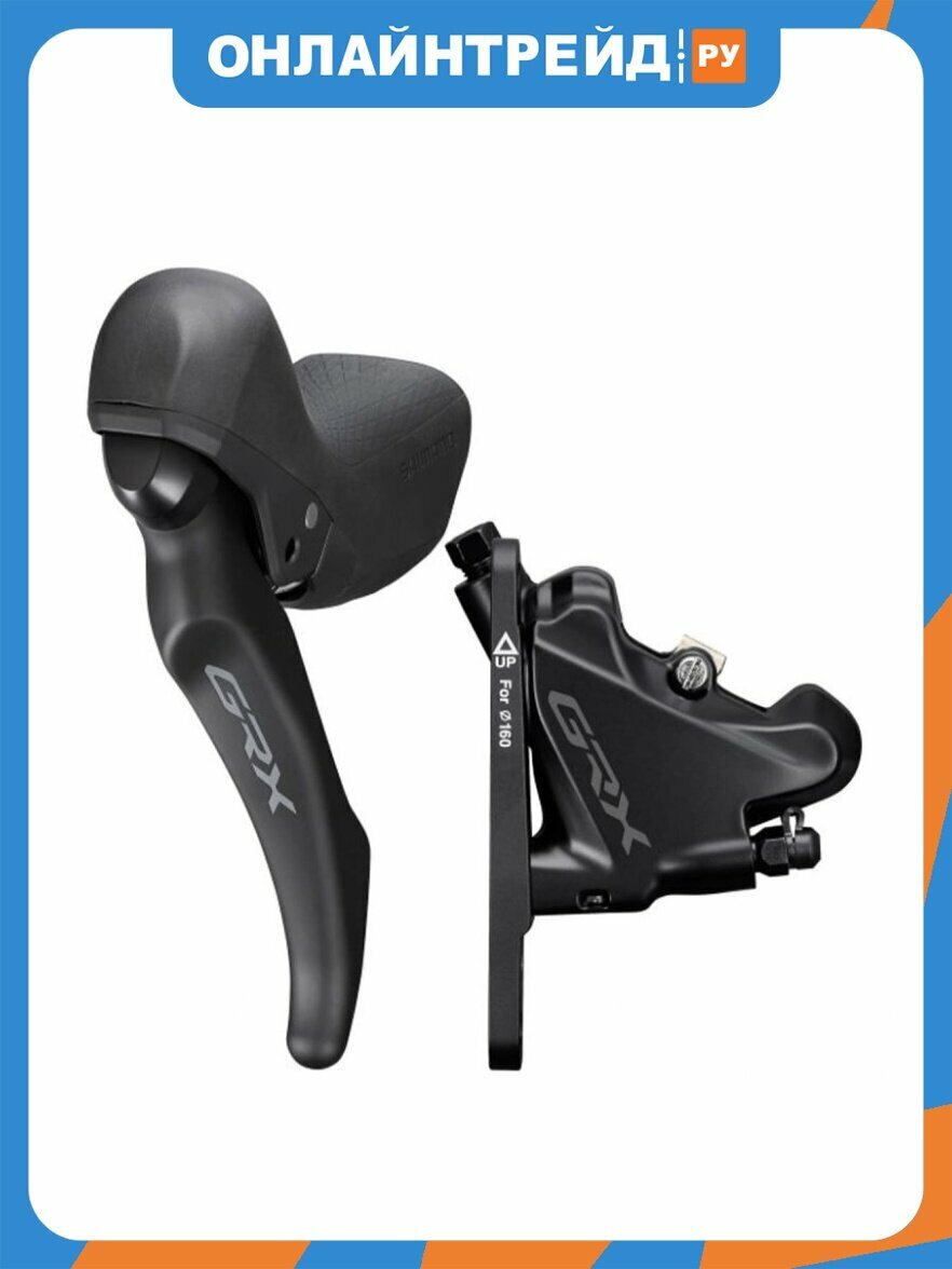 Тормоз дисковый Shimano GRX, j-kit direct, левый/передн, BL-RX600, BR-RX400(F), полимерные колодки с кулером, IRX4002DLF6SC100