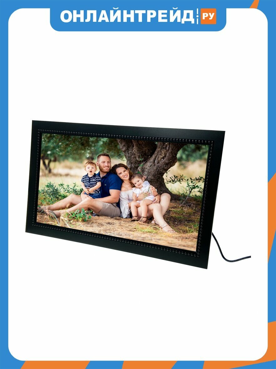 Цифровая фото рамка Espada Photo Frame 15" E-15WF black, 32 Gb, Wi-Fi Cloud