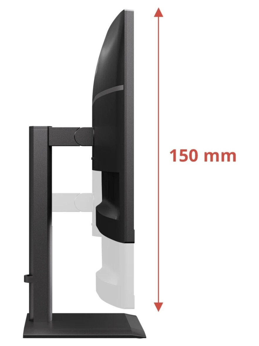 Монитор Aoc U27E4CV 27" Black — фото 1
