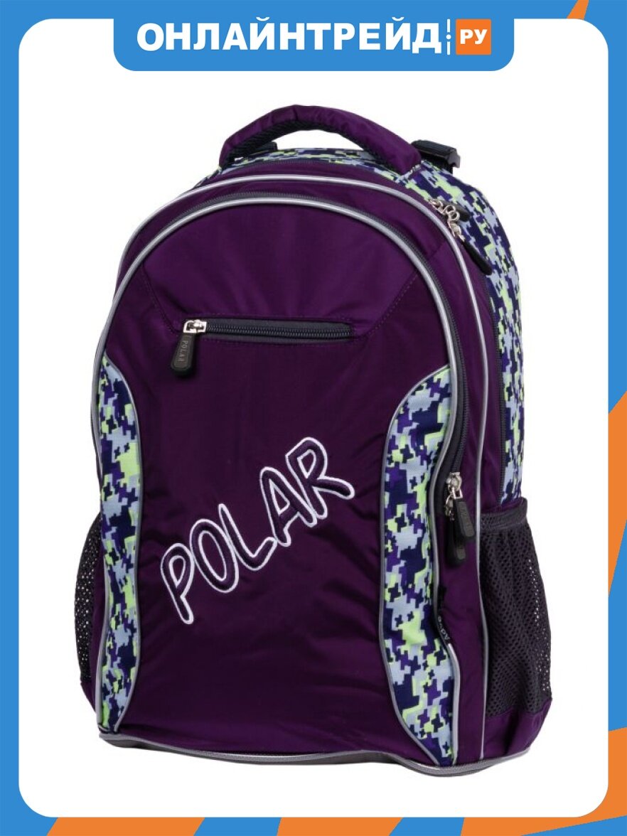 Рюкзак Polar Inc Polar П0082-29, фиолетовый, фиолетовый 26 л