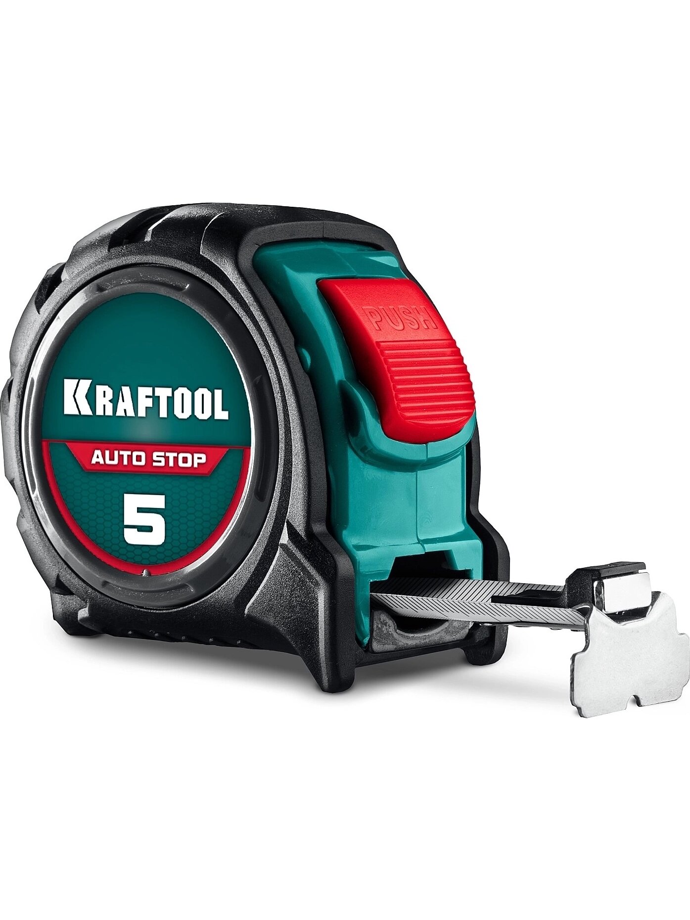 Профессиональная рулетка с автостопом KRAFTOOL AutoStop 5м х 19мм