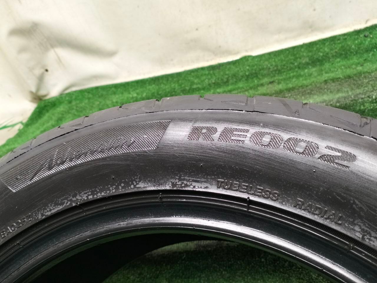 Комплект (2 шт) летних БУ шин Bridgestone Potenza RE002 Adrenalin 215/55 R17 50% износ ORA965528