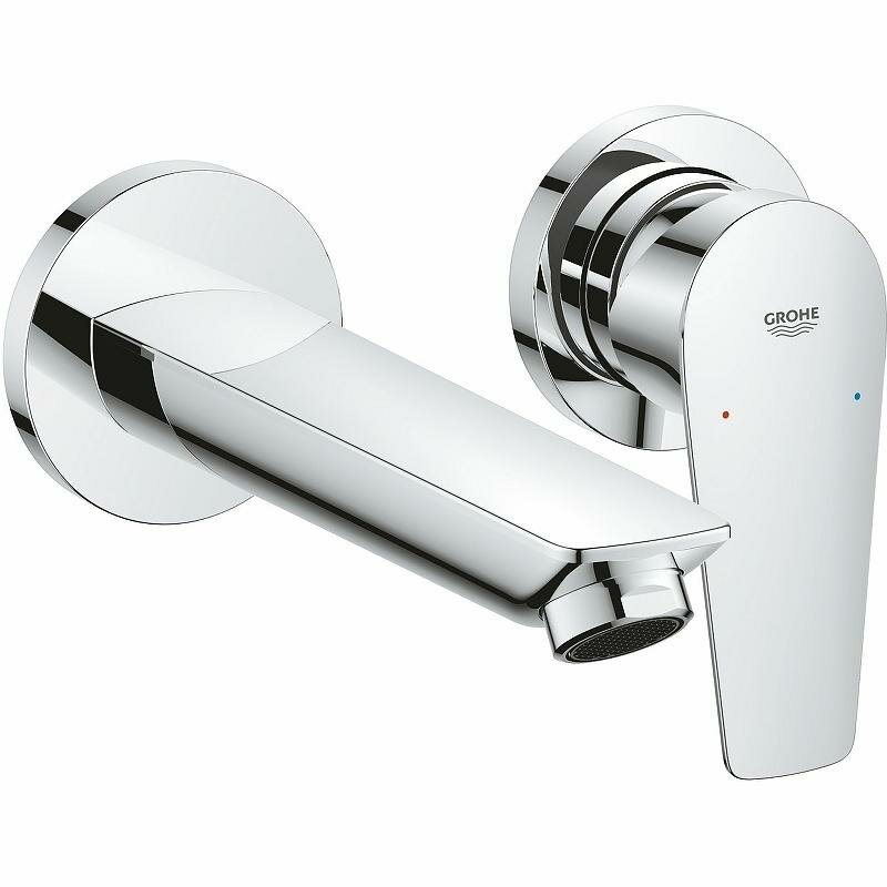 Смеситель для раковины Grohe BauEdge New 20474001 хром, рычажное управление, латунь