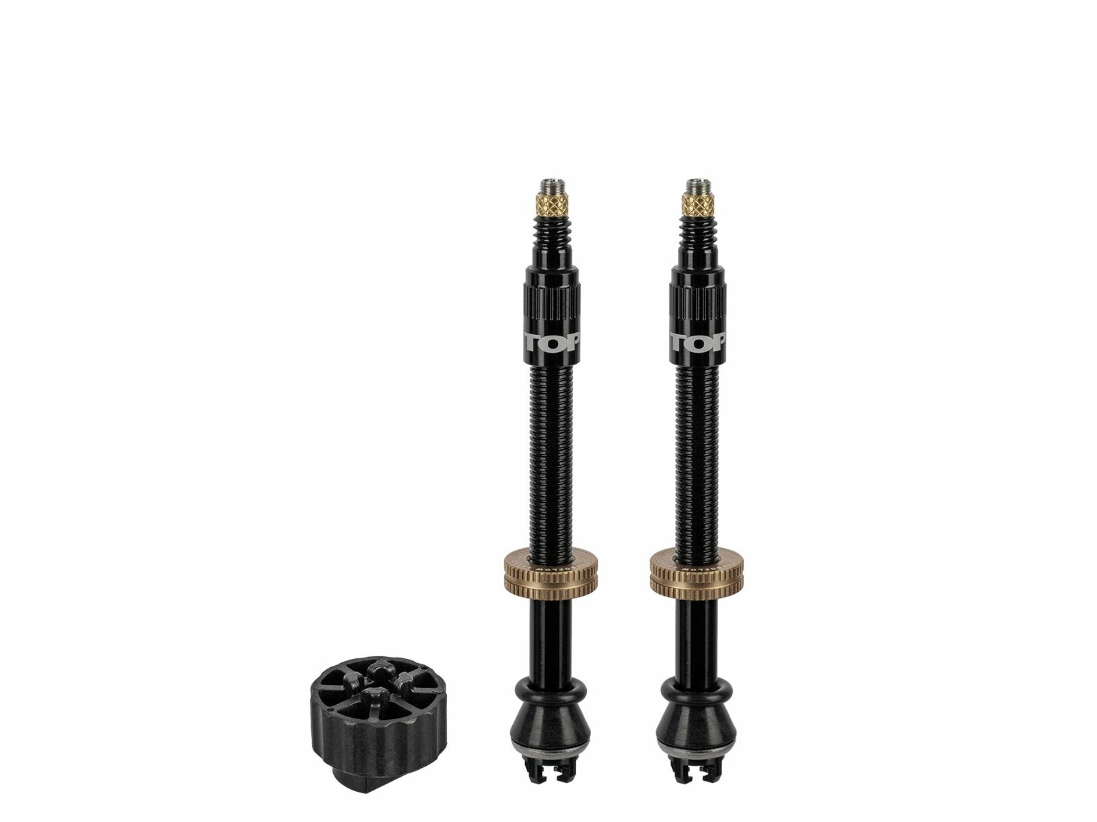 Комплект ниппелей для бескмерных колес TOPEAK TURBOFLOW VALVE KIT 60 мм, TFV-10