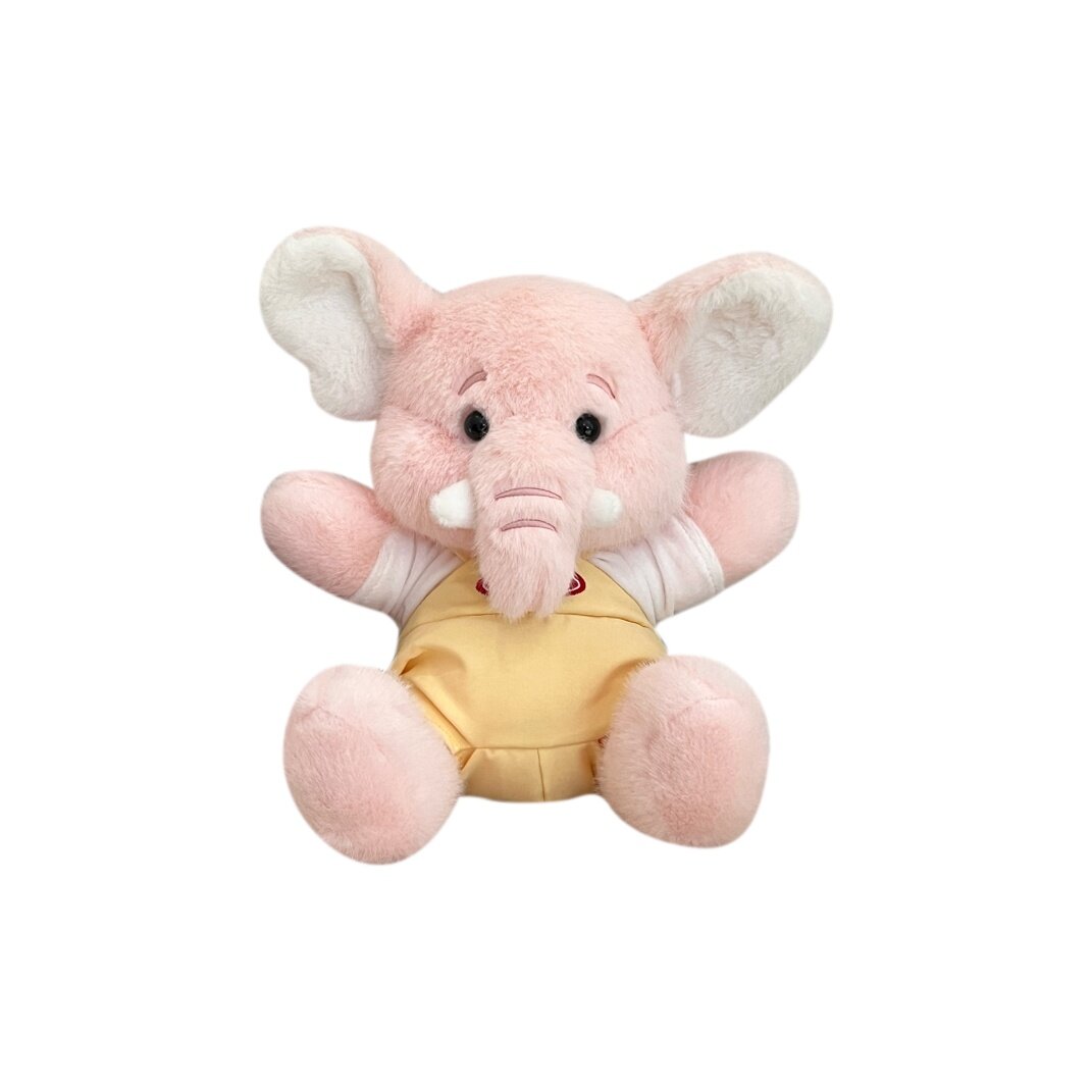 Комбинезон унисекс MENGMENGBUNNY куклы-слоники Плюшевая кукла, Yellow Overalls for Kids, 32CM EU