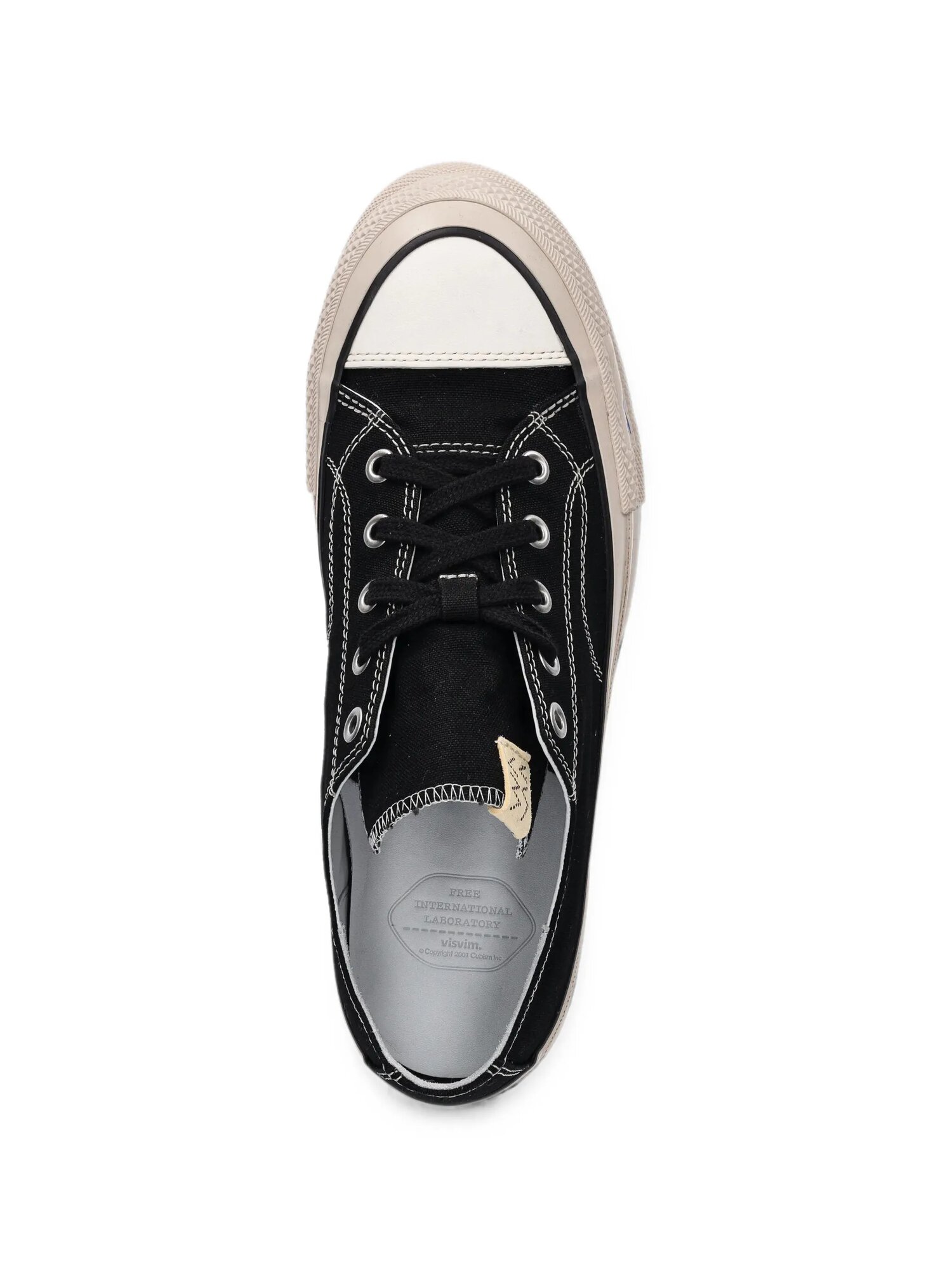 Кроссовки Visvim Logo-patch low-top sneakers, размер 10.5 — фото 1