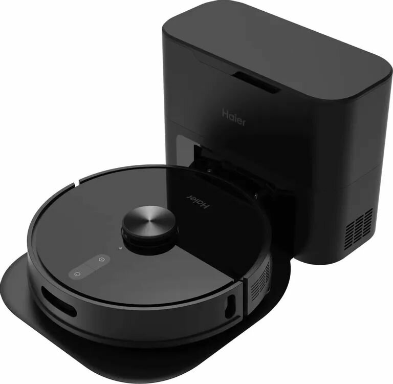 Робот пылесос Haier, 45 Вт, с влажной и сухой уборкой, цвет черный, (F5512CE01RU)