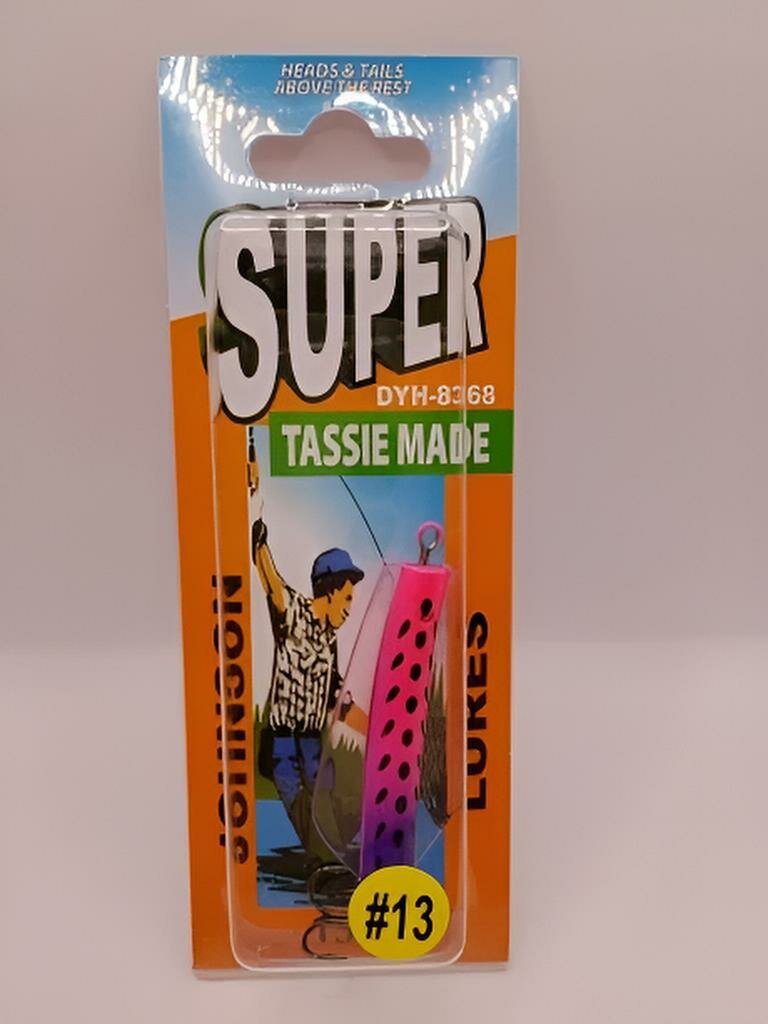 Блесна Tassie Made, Johnsons Lures, 15г, 65мм, универсальная блесна Тасманский дьявол для рыбалки на хищника