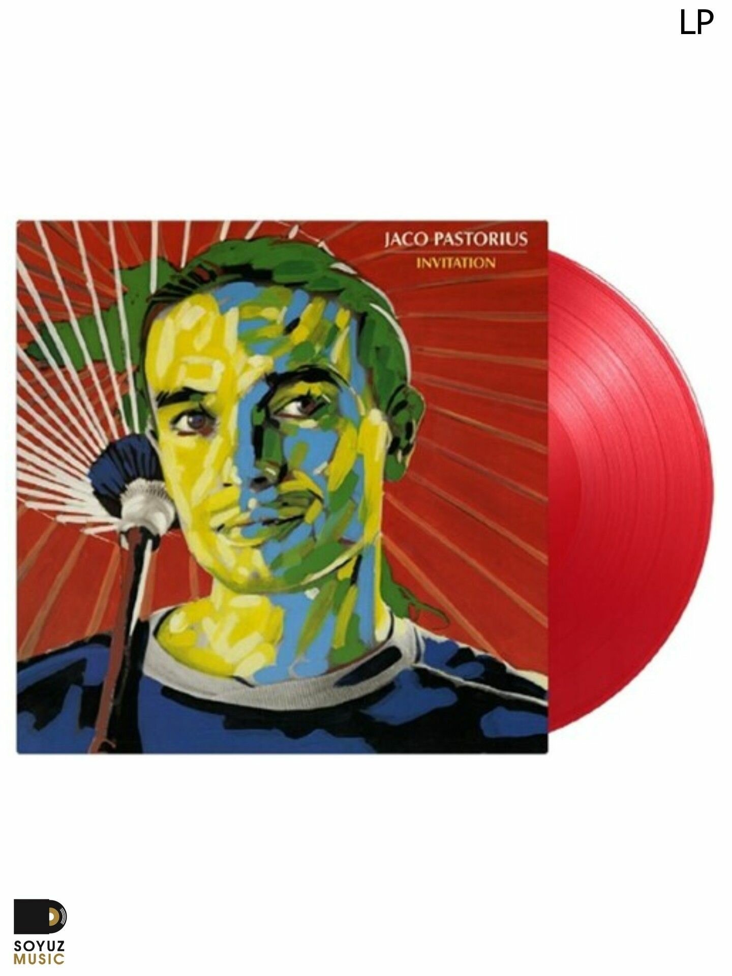 Jaco Pastorius. Invitation (LP Red/Виниловая пластинка)