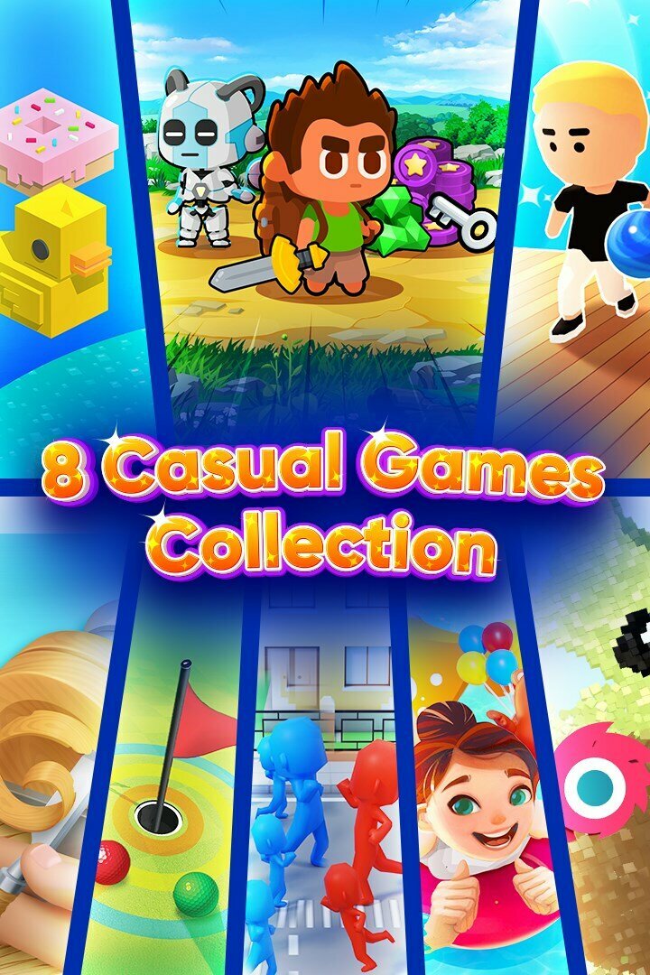 Набор 8 Casual Games Collection — Xbox Series X|S, Xbox One, PC — Цифровая версия