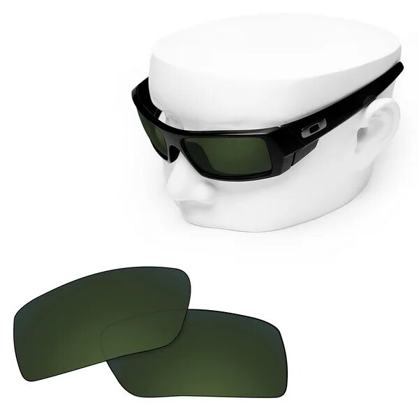Oakley Gascan, линзы Grey Green, белая оправа