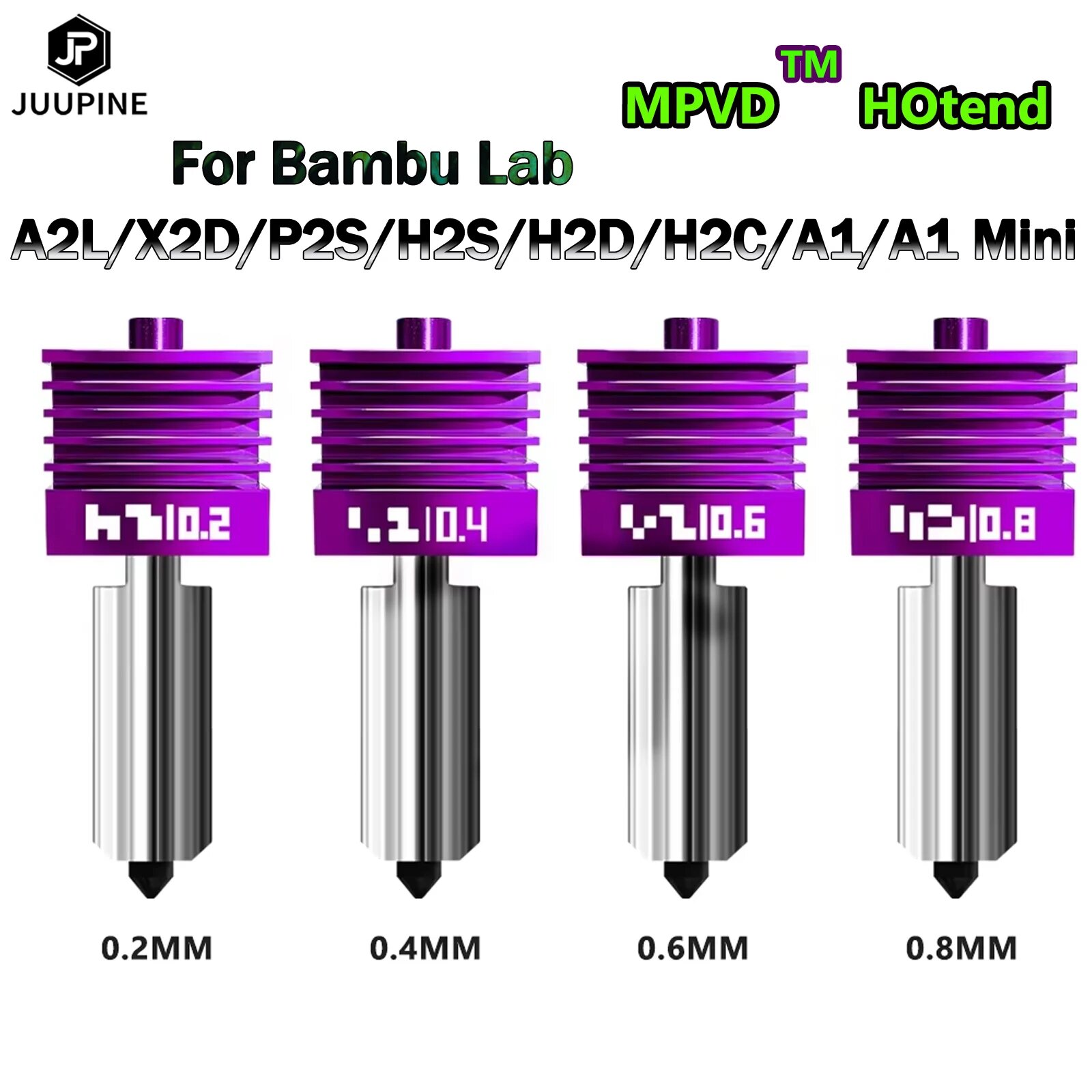 4шт. Силиконовые носки для Bambu Lab P2S — фото 1