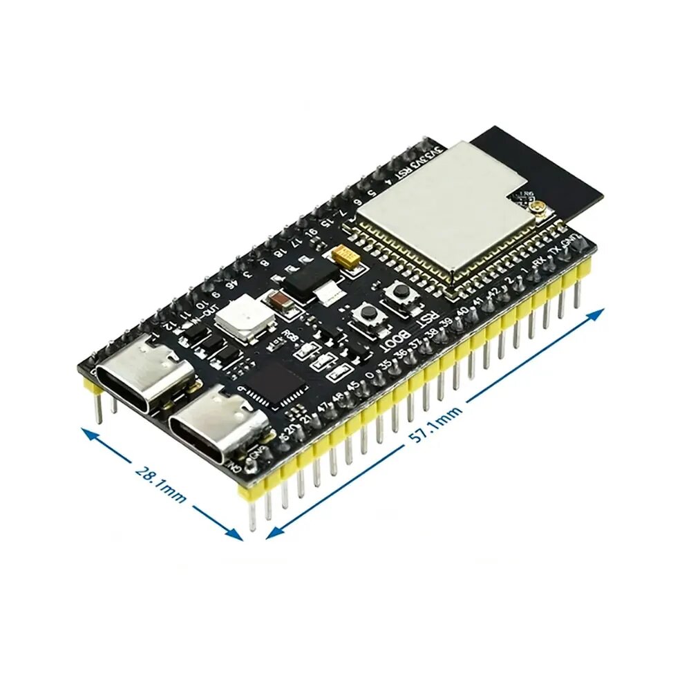 ESP32-S3 DevKitC N8R8 Wi-Fi Bluetooth модуль — фото 1