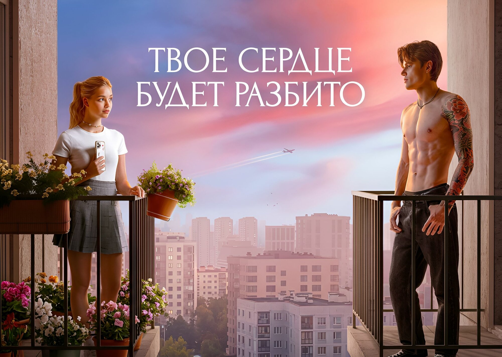 Постер Твое сердце будет разбито, ламинированный, А3
