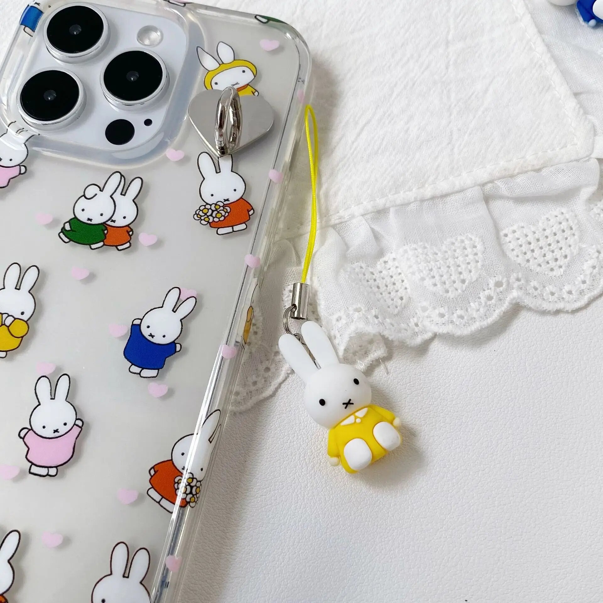 Подвеска для телефона Miffy, белый, 09
