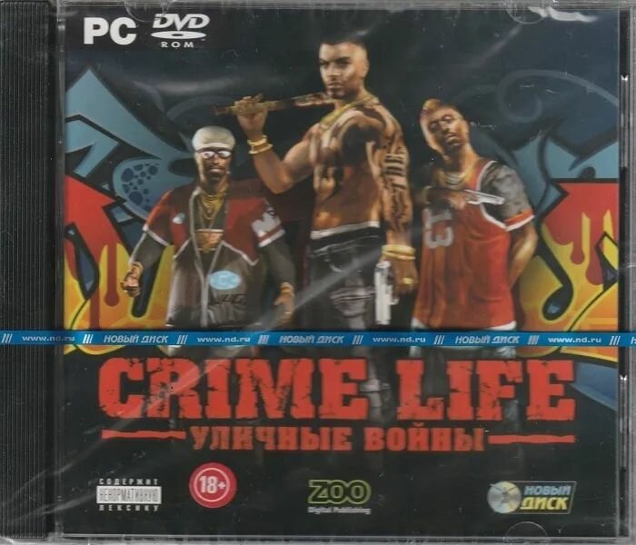 Игра для ПК Crime Life. Уличные войны (русская версия, Новый диск)