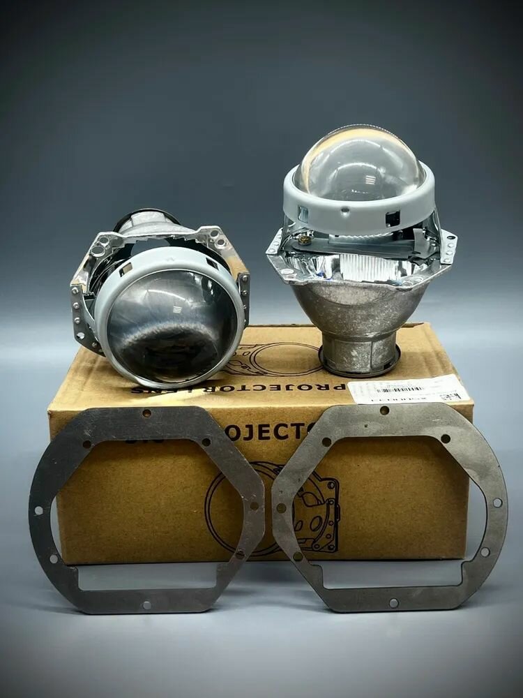 Би Линзы Hella H7 галоген для BMW 5 E39 Дорест. 1995-2000 / Би линзы Hella 3 для БМВ
