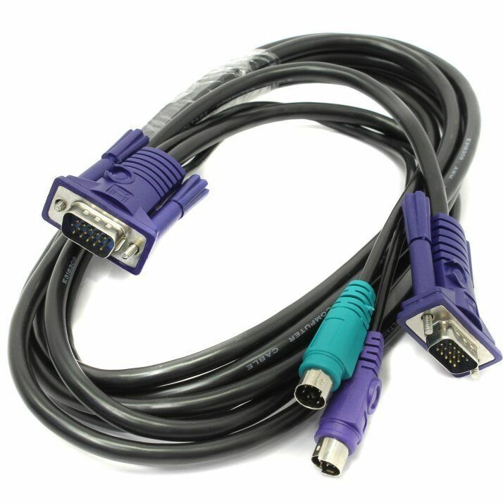 Видеокабель D-Link DKVM-CB5/B1A 4.5м VGA
