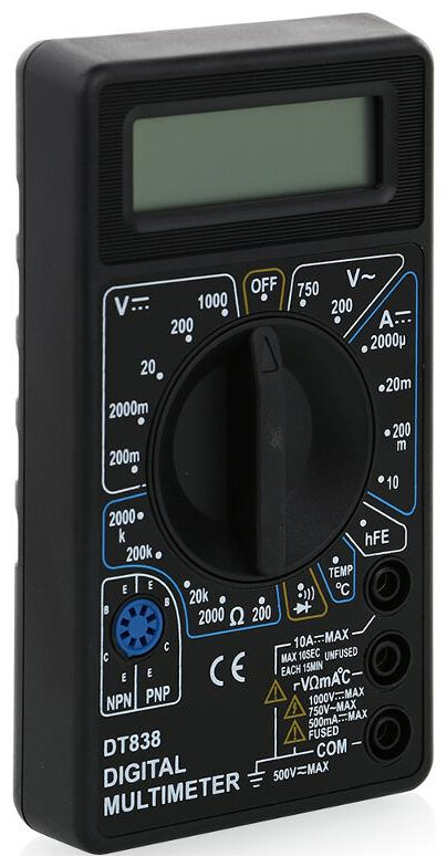 Мультиметр TEK DT 838