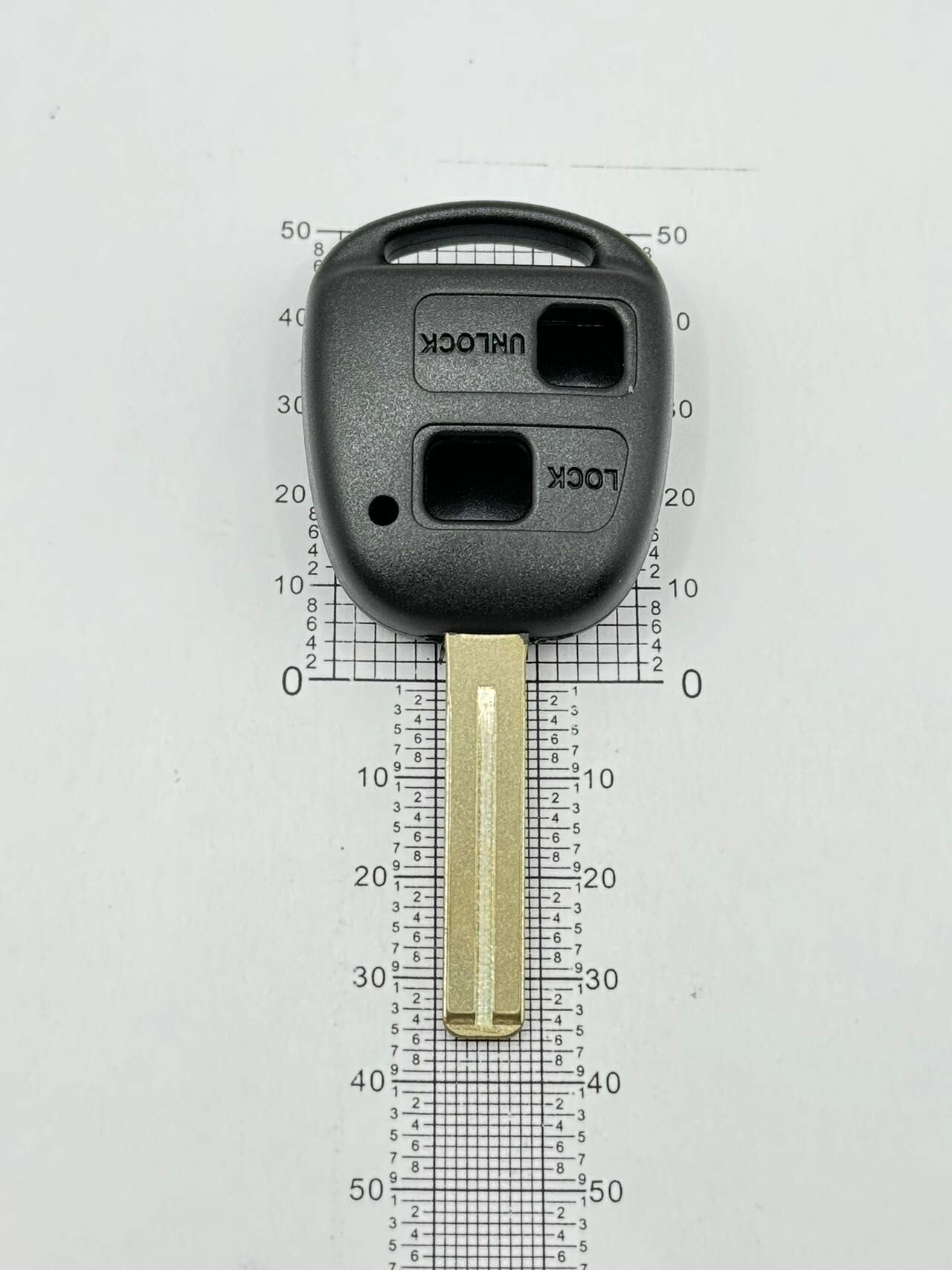 Корпус ключа LEXUS 2кн TOYO18P_x_TOY40P 40мм короткий