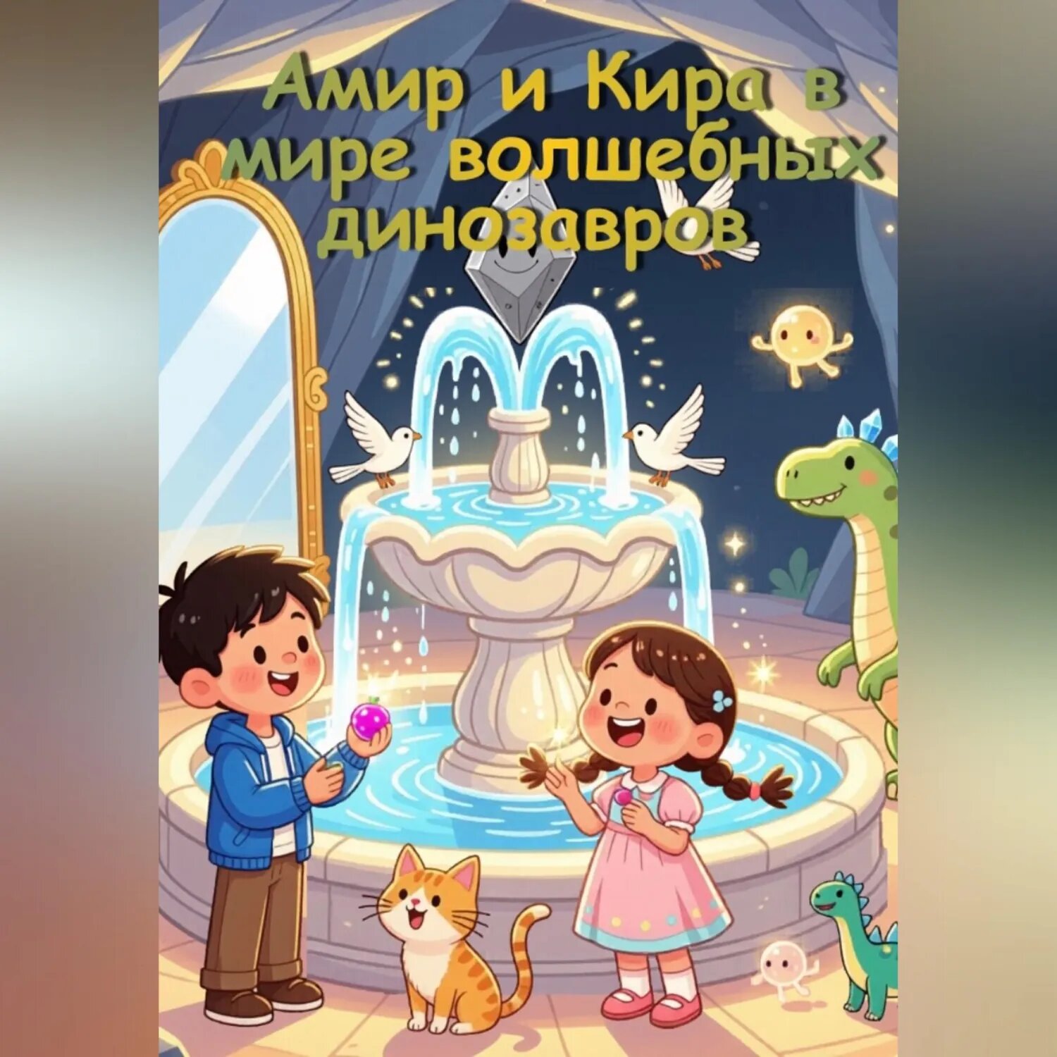 Амир и Кира в мире волшебных динозавров [Аудиокнига]