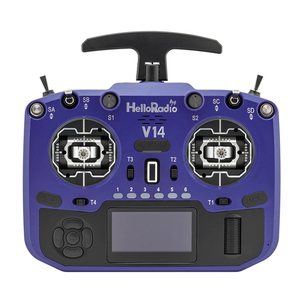 HelloRadio V14MAX Blu ELRS — радиоаппаратура