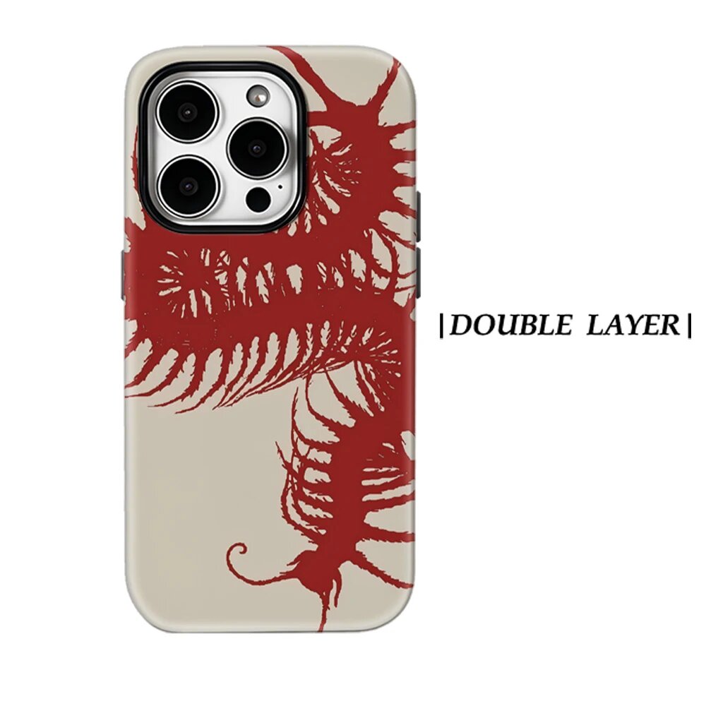 Чехол Red Dragon для iPhone 17 16 15 14 13 Pro Max Plus, магнитный, однослойный/двухслойный, прочный