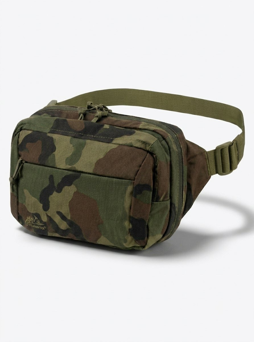 Сумка-кобура тактическая Helikon RAT Waist Pack CCW Pl Woodland