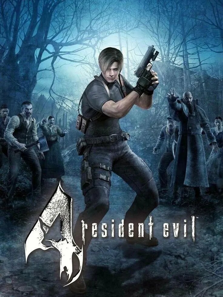 Алмазная Мозаика "Resident Evil 2 Игровой Фильм" 40х50 См Алмазная Вышивка / Картина Стразами Подарков / Украшения