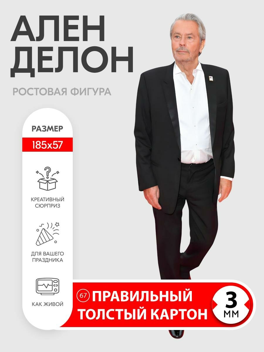 Аксессуар для фотосессий, самое это, Ален Делон ростовая фигура