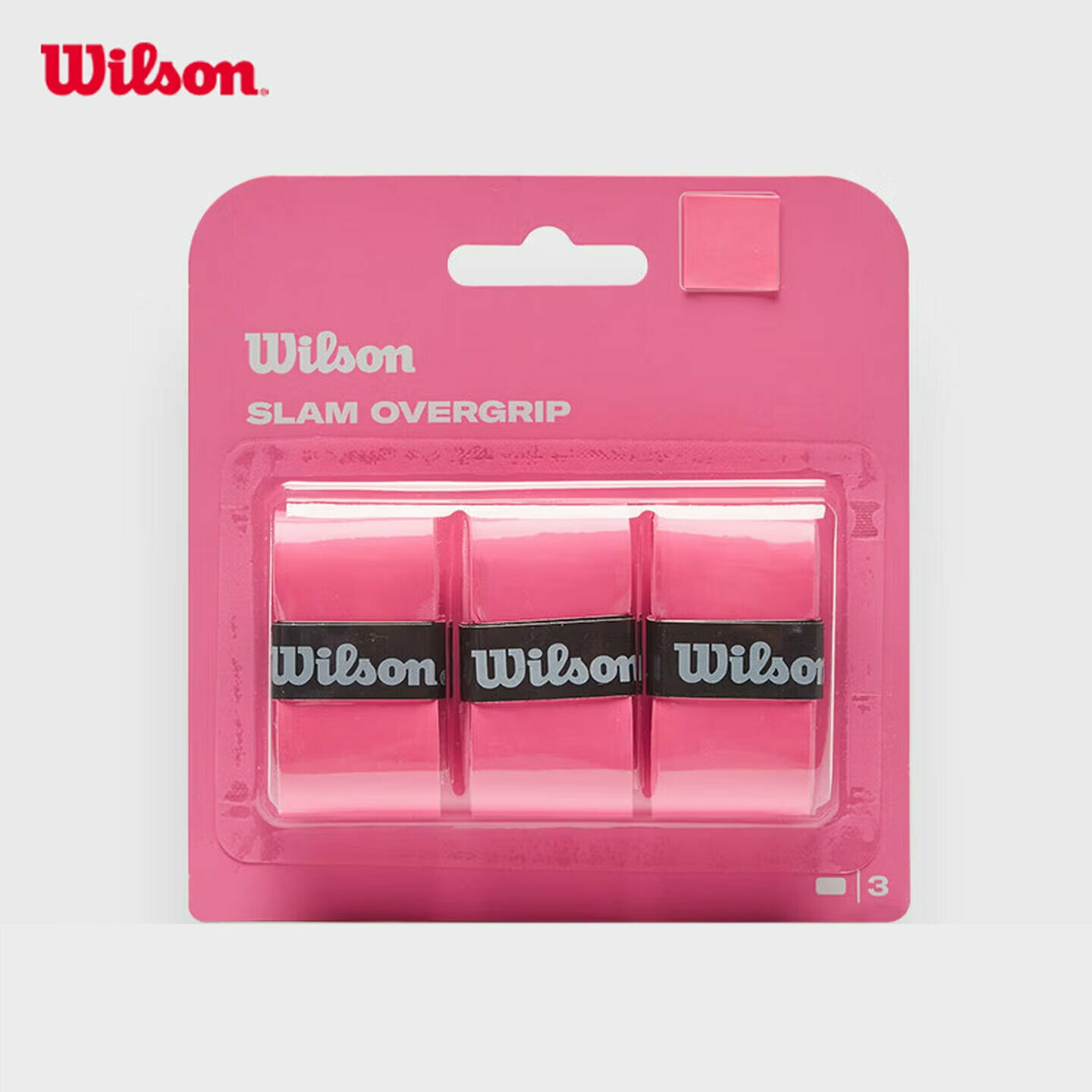 Овергрипы Wilson SLAM OVERGRIP, 3 шт, липкий тип (Tacky), для теннисных ракеток