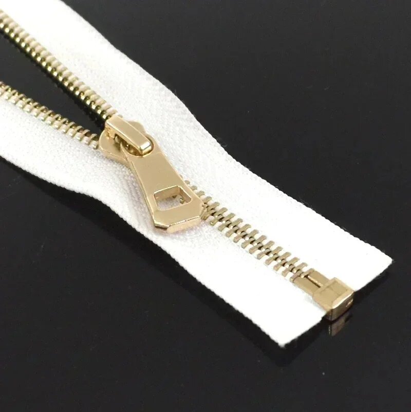 Молния бежевая WhiteGold 35 см