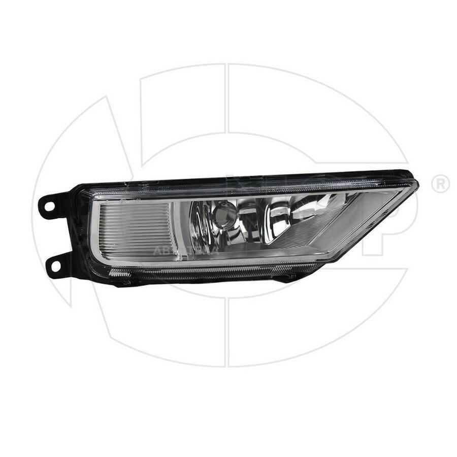 Фара противотуманная правая VOLKSWAGEN Tiguan II (16-20) (хром) NSP NSP085NA941700A