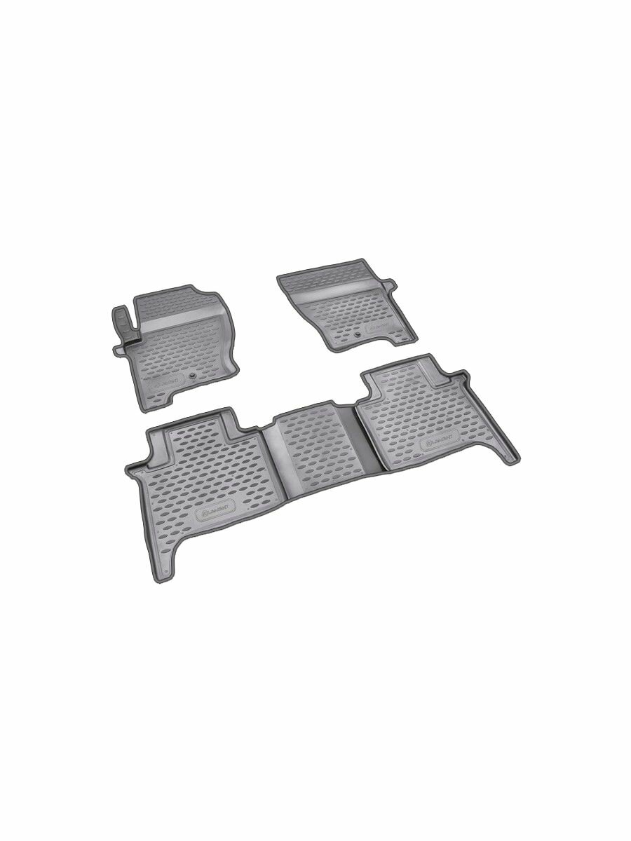 Коврики в салон LAND ROVER Range Rover Sport 2005-2012,4 шт. (черный кант, полиуретан) / Ленд Ровер Рендж Ровер Спорт