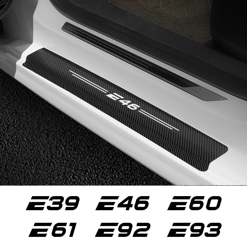 Наклейки на пороги для BMW E39