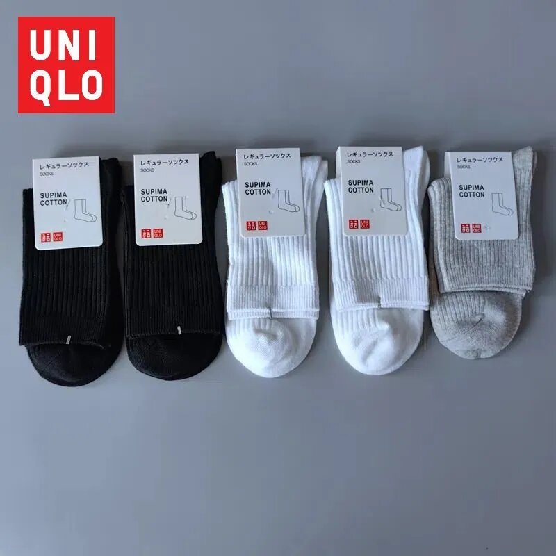 Носки Uniqlo мужские, женские, 5 пар