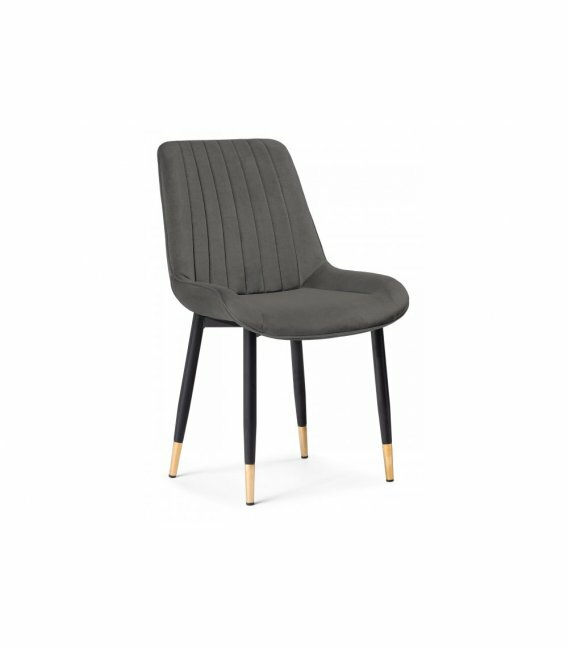 Стул на металлокаркасе Seda-1 dark gray / gold / black 915285