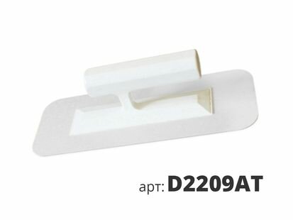 Инструмент для Нанесения Кельма Пластиковая Овальная прозрачная Stmdecor D2209AT 240х90 мм.