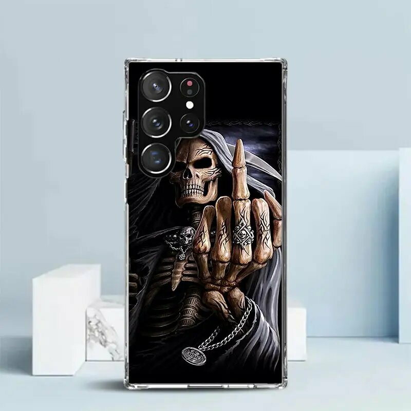 Чехол Скелет Жнец SE160-1 Samsung S24