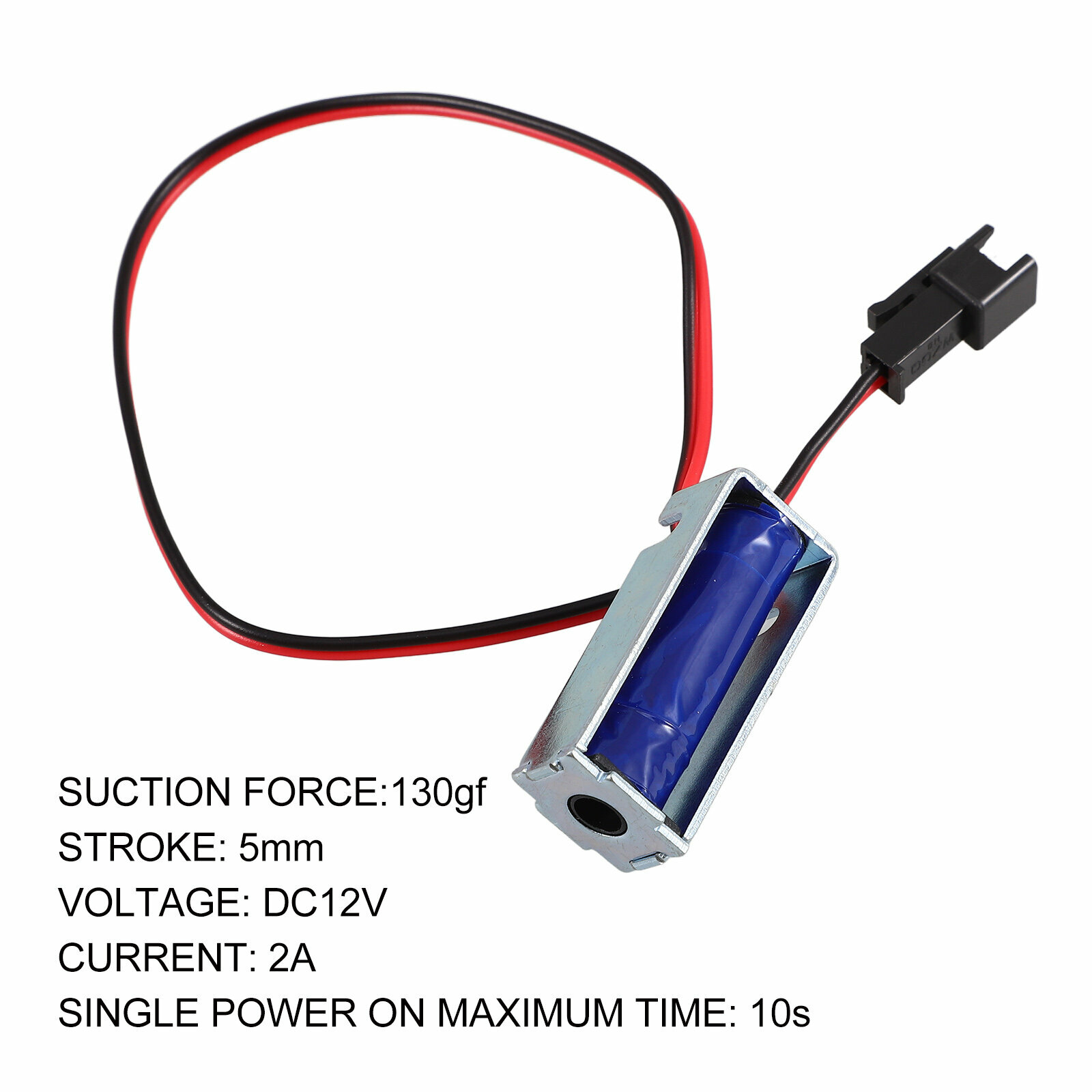 Электромагнит Соленоид 12V Высокая Производительность Простая Установка 28 50X1 50X1 20Cm